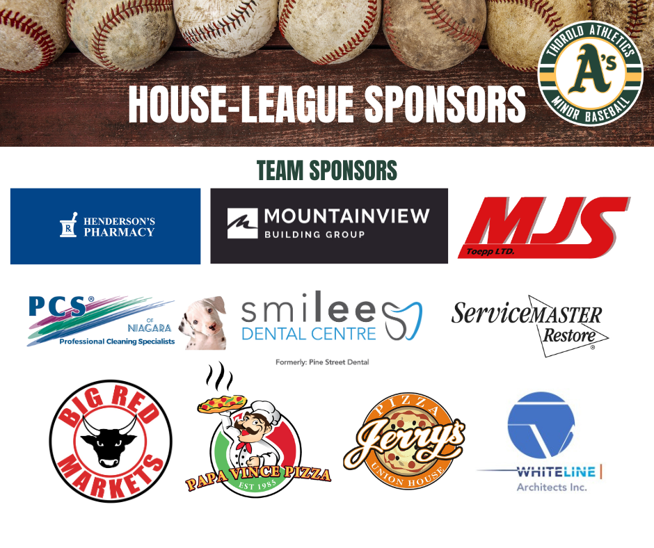 Thorold Minor Baseball : Website by RAMP InterActive