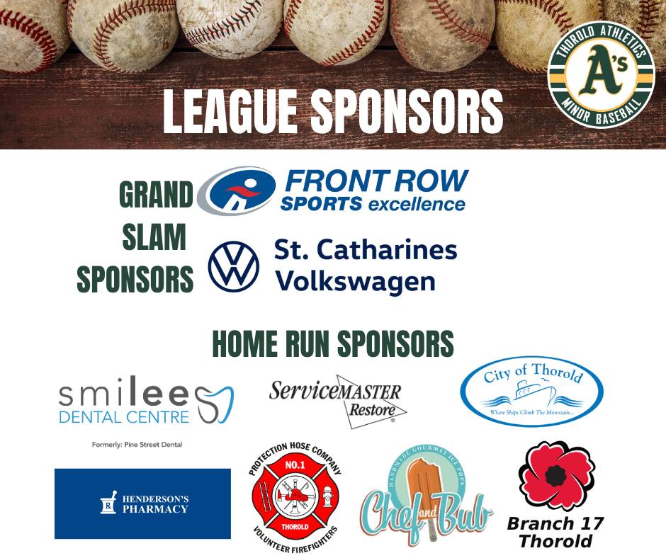 Thorold Minor Baseball : Website by RAMP InterActive